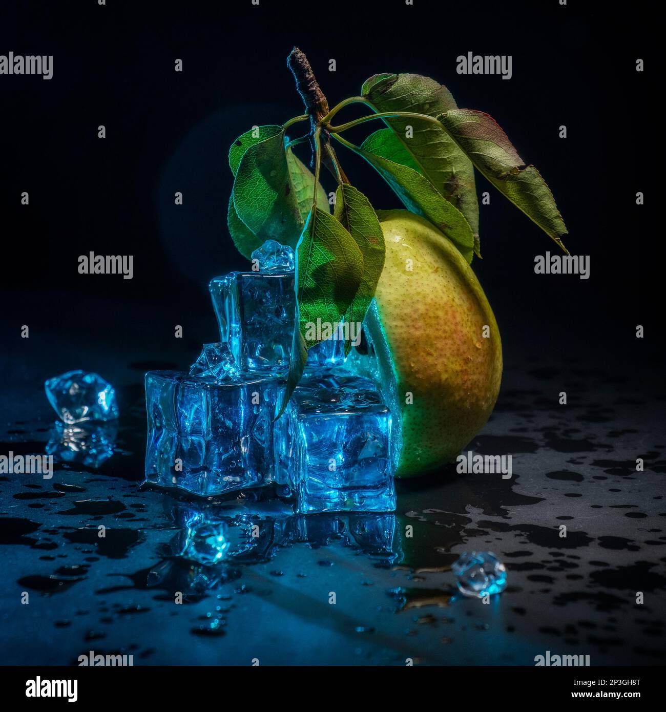 Pear cubes hi-res stock photography and images - Alamy