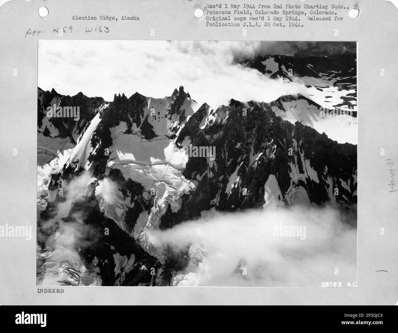 Alaska - Aleutian, Aerial Photograph Stock Photo - Alamy