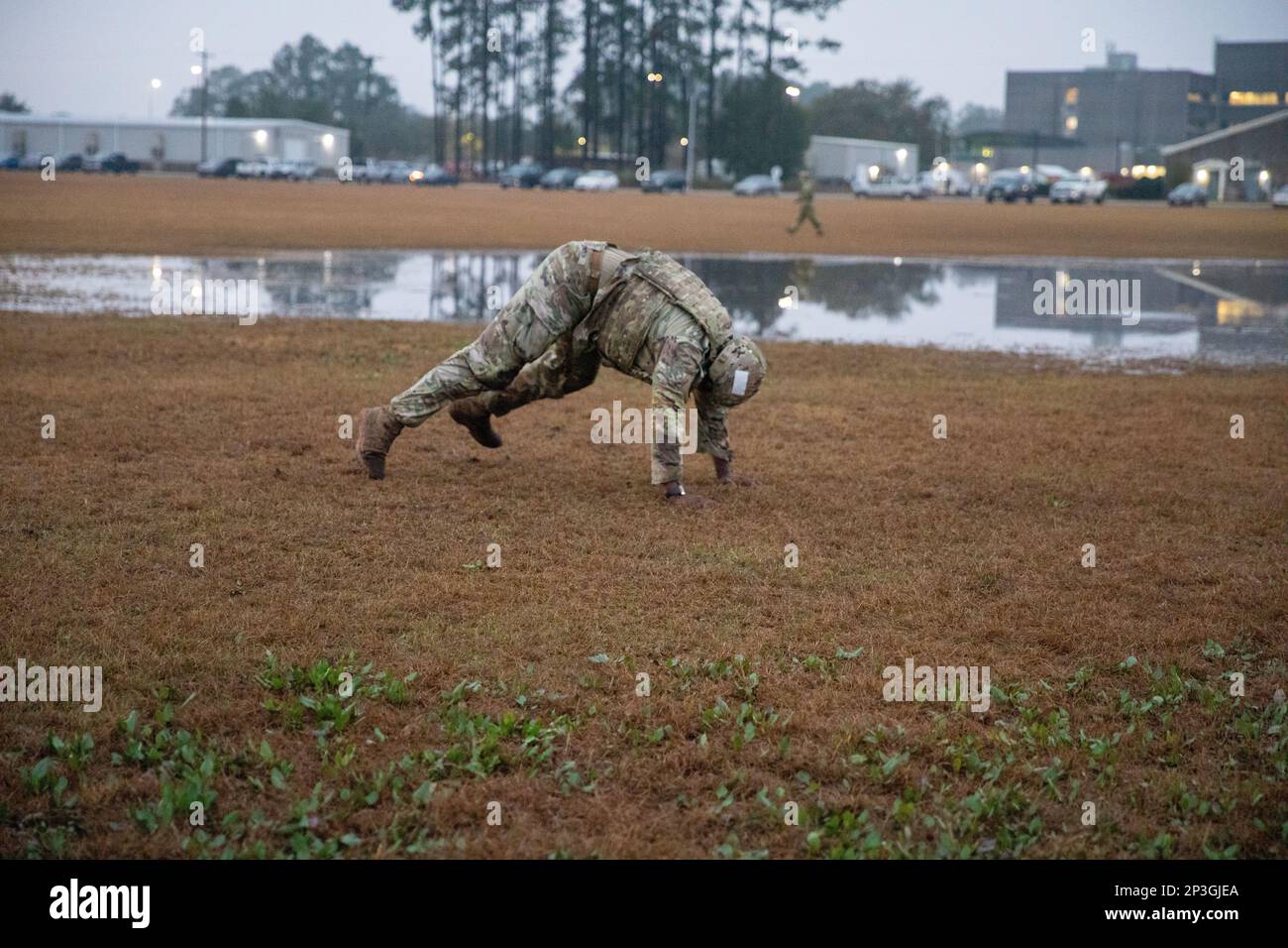 A Soldier assigned to the 3rd Infantry Division conducts Individual ...