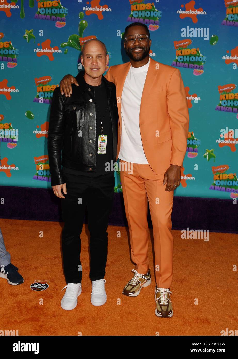 LOS ANGELES, CALIFORNIA - MARCH 04: (L-R) Brian Robbins, President and ...