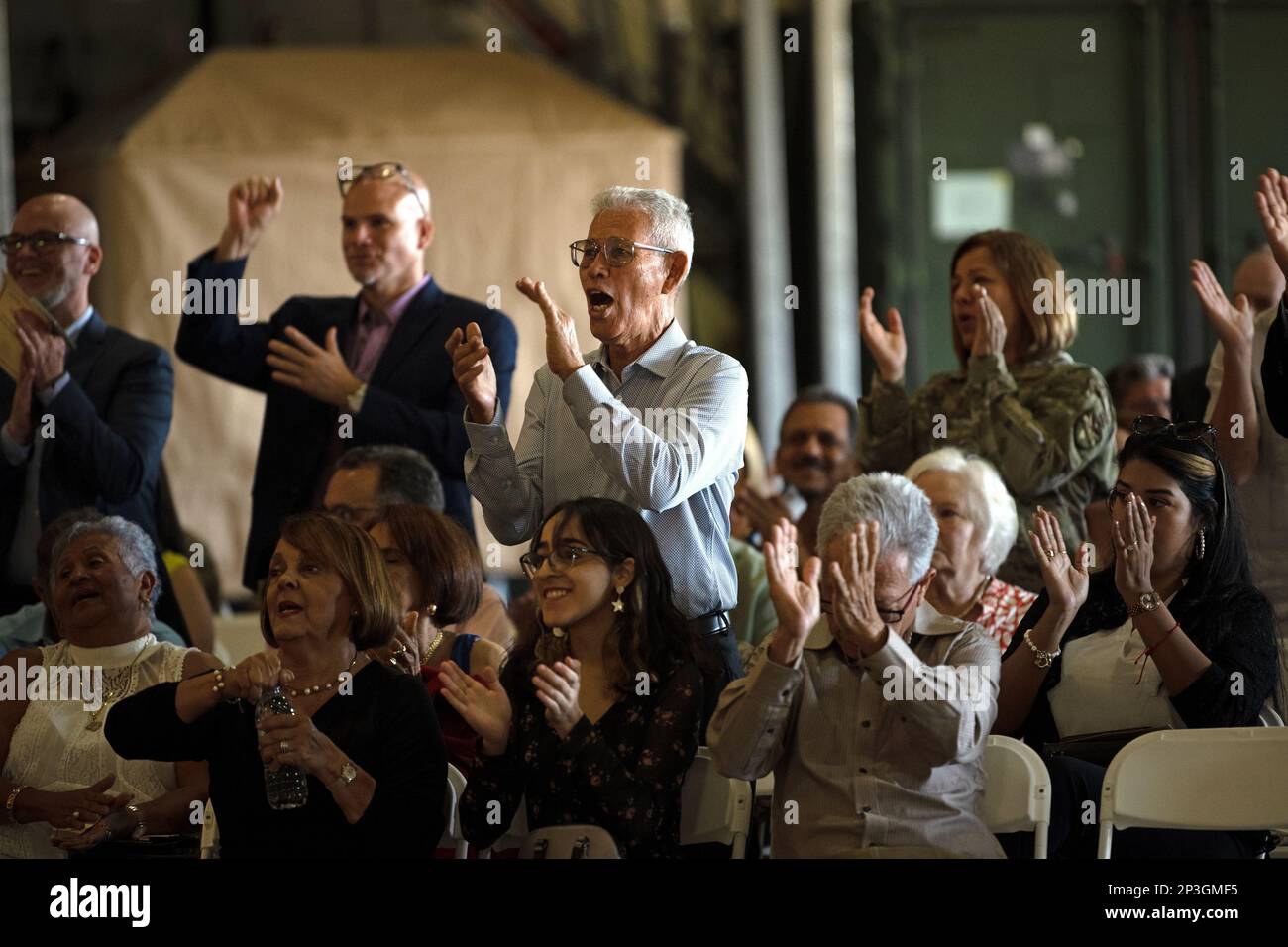 Family and friends of Brig. Gen. Humberto Pabon Jr., chief of staff of ...