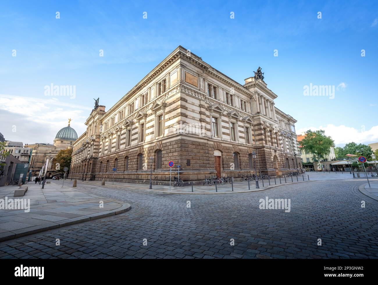 Albertinum Museum Building - Dresden, Saxony, Germany Stock Photo - Alamy