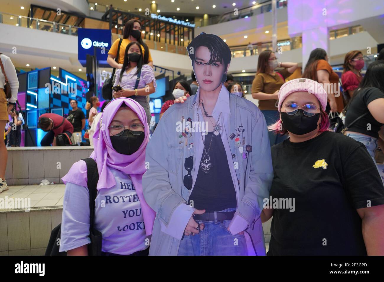 Quezon City, Philippines. 5th March, 2023. Dozens of J-Hope and BTS ...