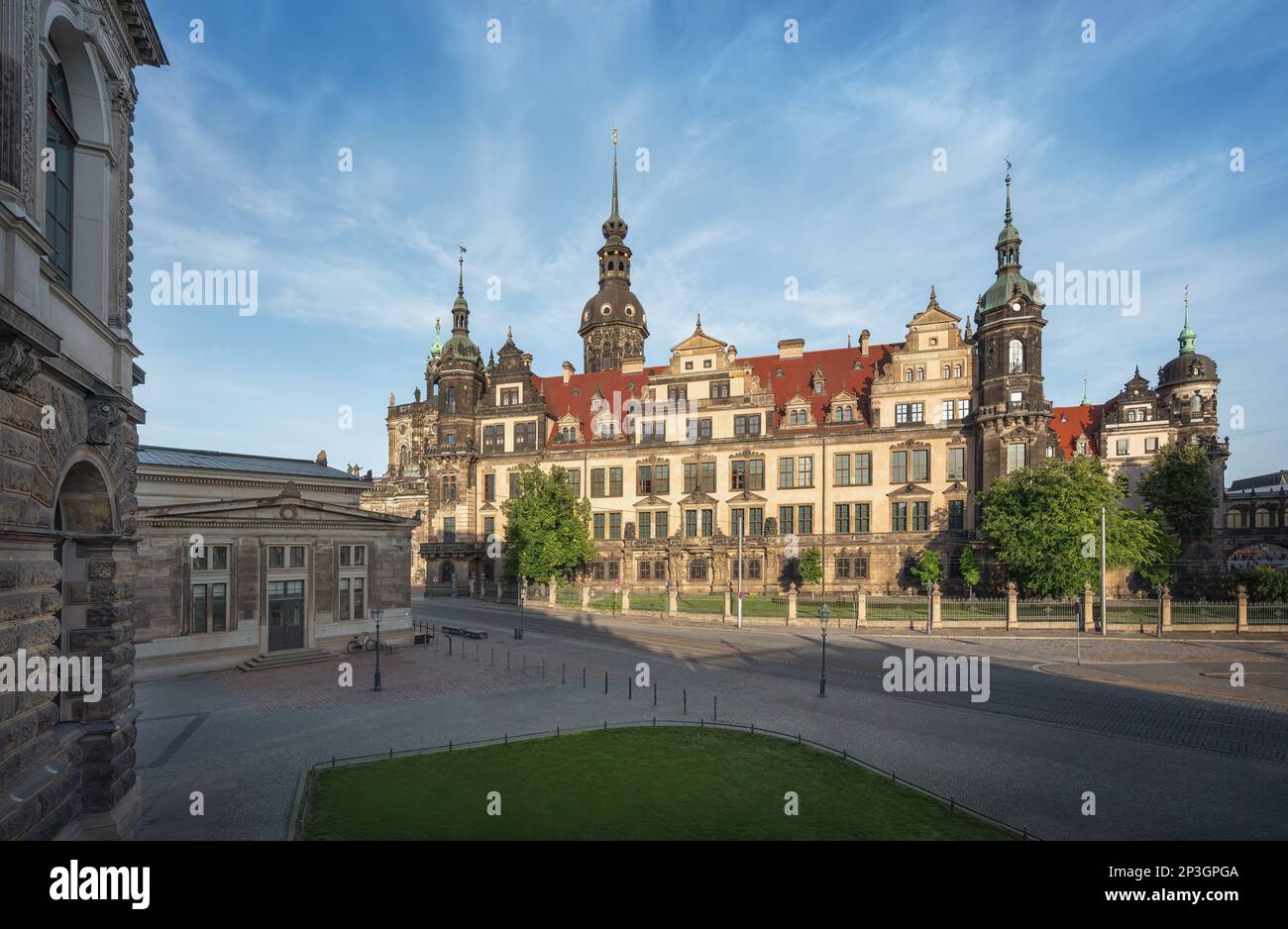 Dresden Castle (Residenzschloss) - Dresden, Saxony, Germany Stock Photo ...