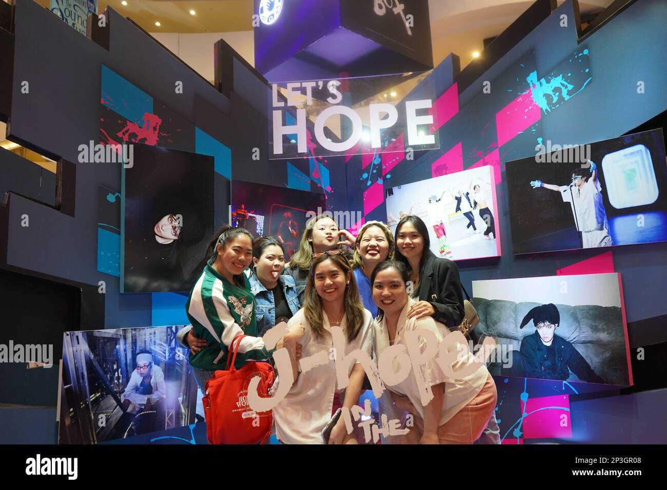 Quezon City, Philippines. 5th March, 2023. Dozens of J-Hope and BTS ...