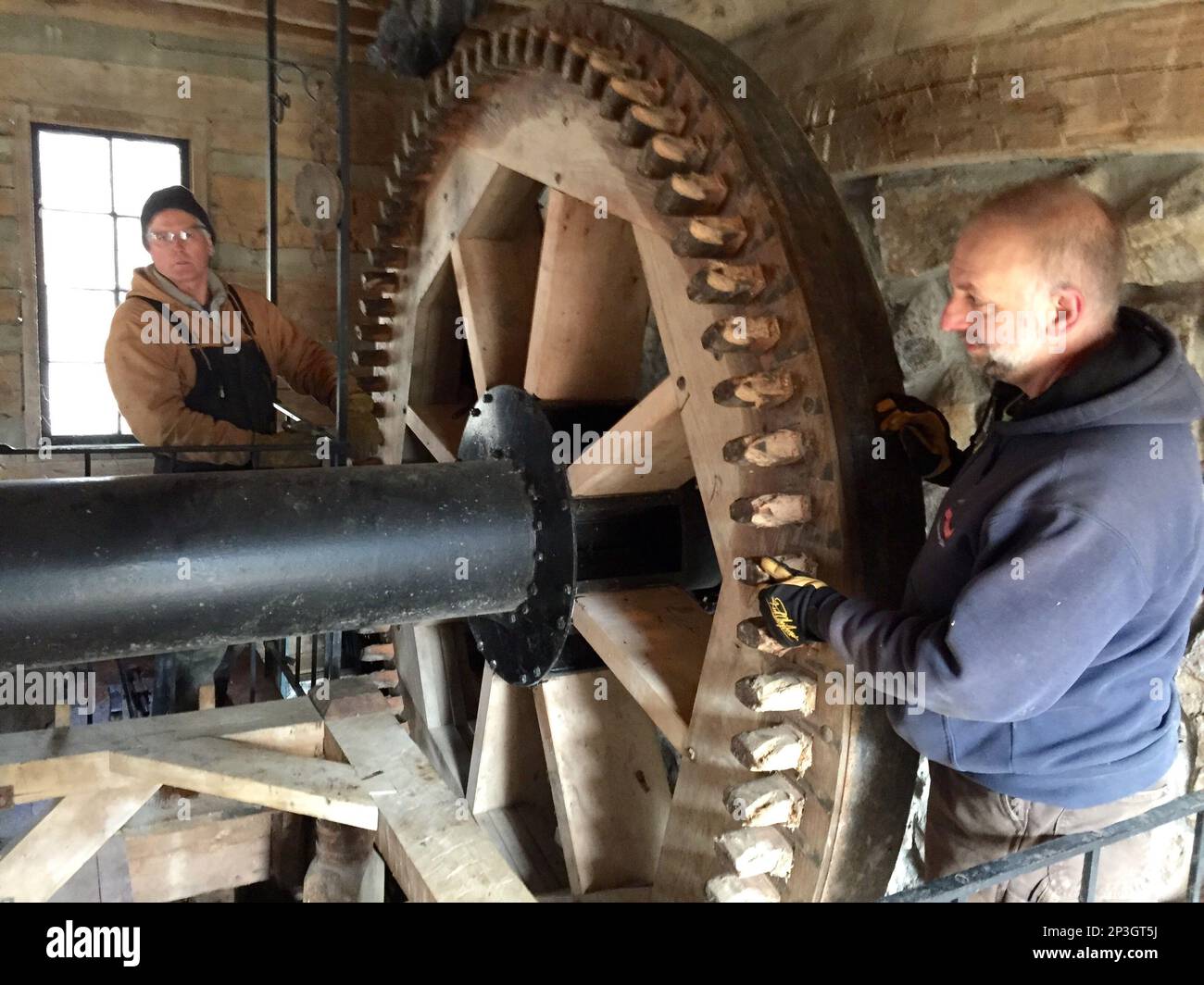In this photo taken on Wednesday, Feb. 4, 2015, Vigo County park ...