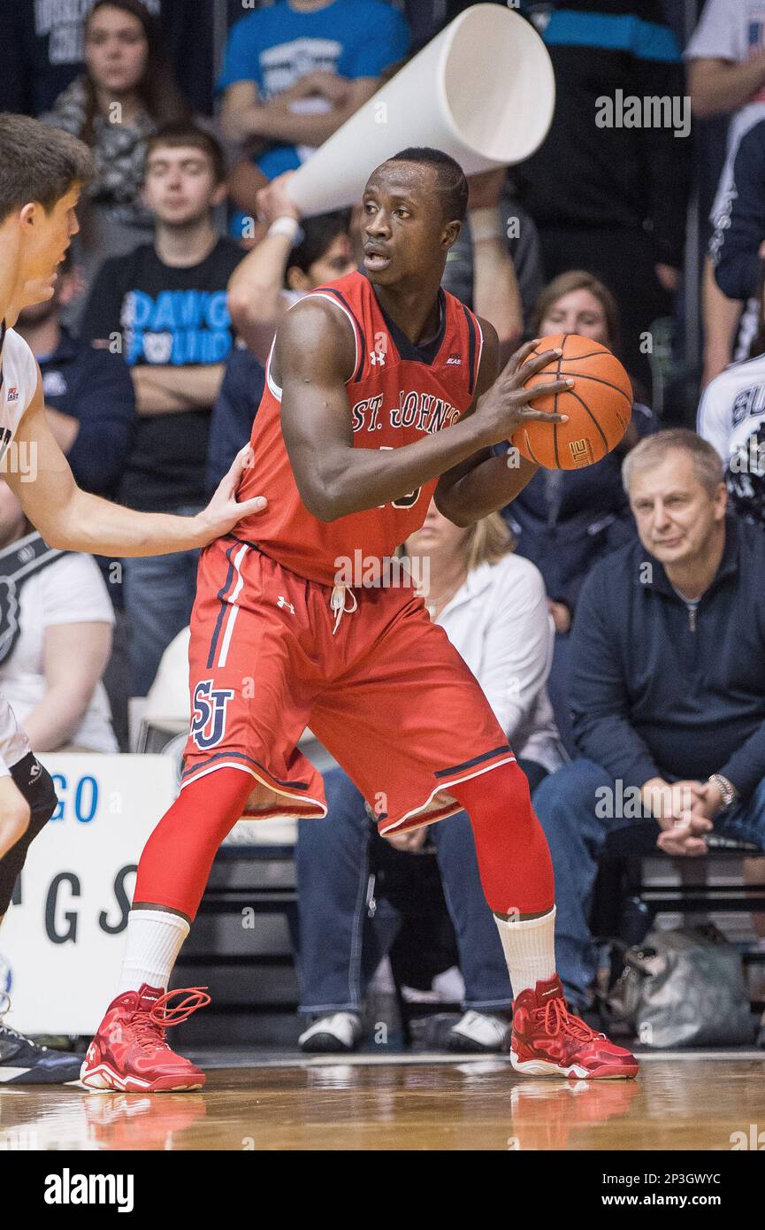 February 3, 2015: St. John's Red Storm guard Felix Balamou (10) during ...