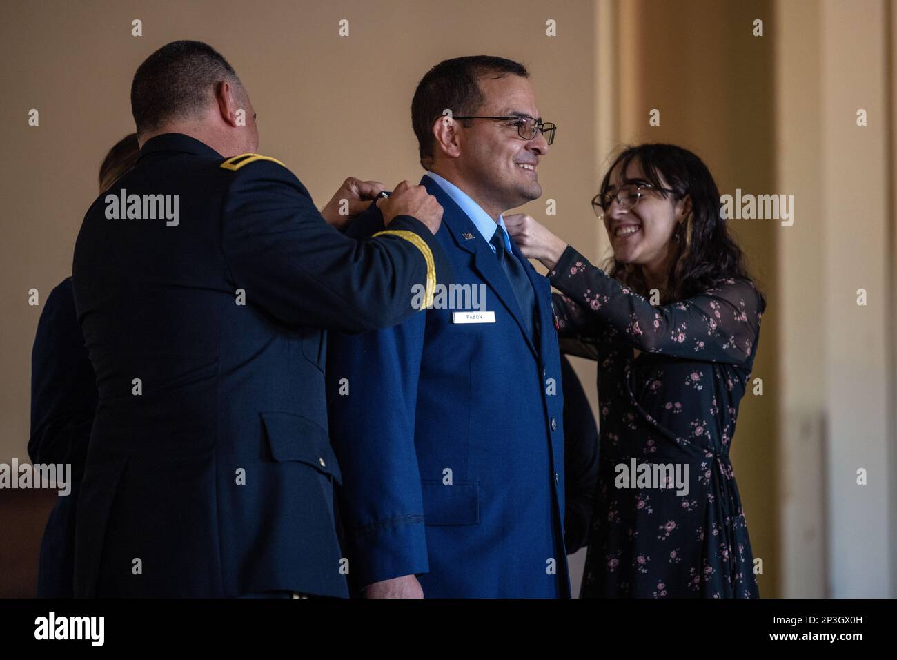 U.S. Army Brig. Gen. Miguel A. Mendez, acting adjutant general of ...
