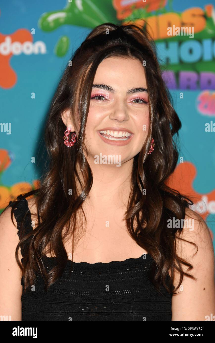LOS ANGELES, CALIFORNIA - MARCH 04: Taegen Burns attends Nickelodeon's ...