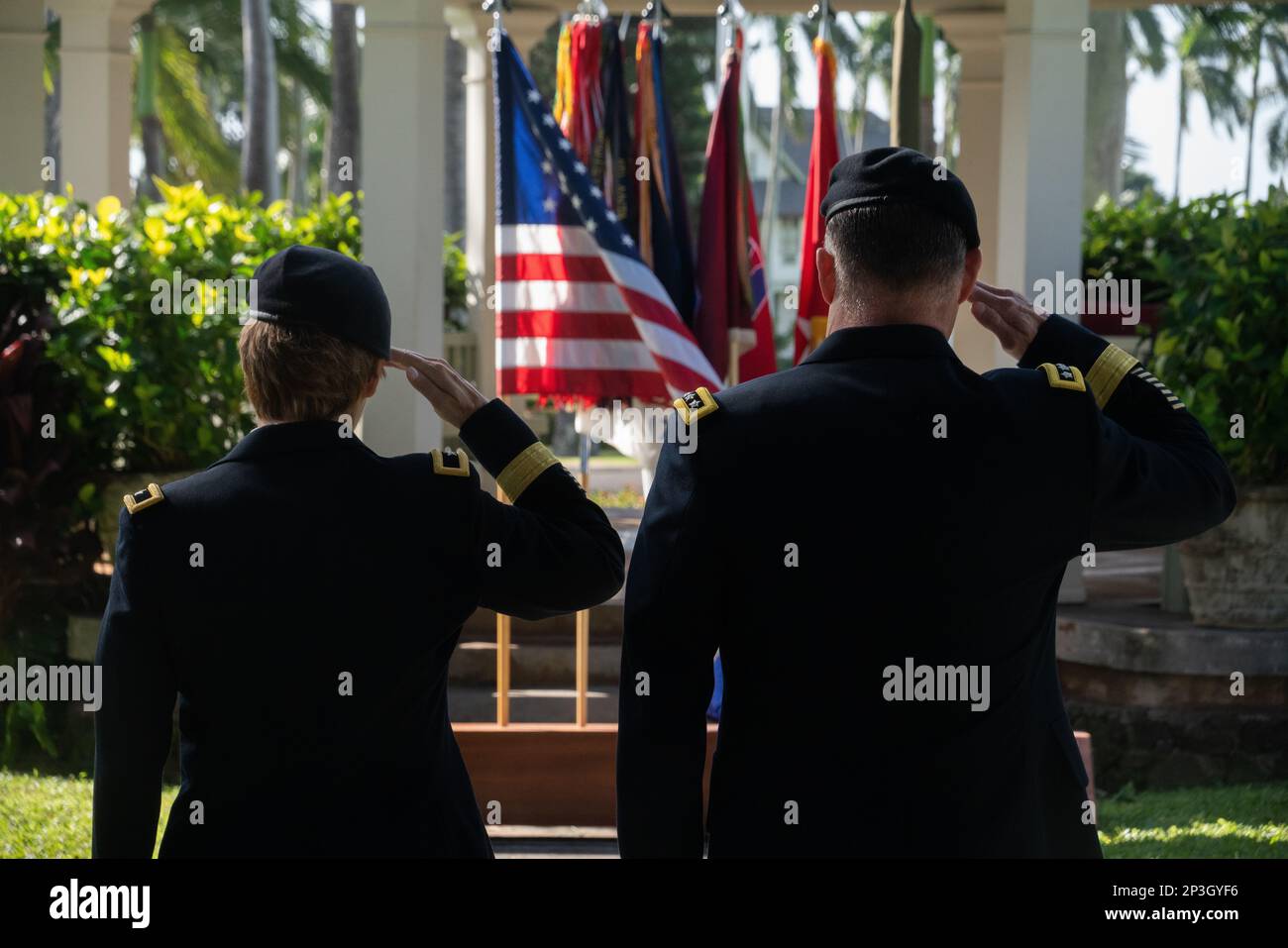 FORT SHAFTER, Hawaii -- (left to right) 18th Medical (Deployment ...
