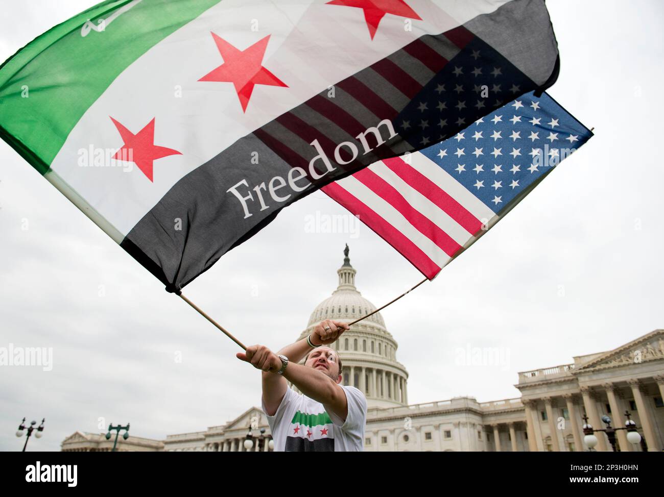 UNITED STATES - SEPTEMBER 09: Jehad Sibai of Michigan attends a rally ...