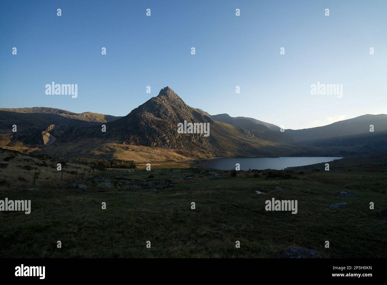 Tryfan- a mountain in the Ogwen Valley, Snowdonia National Park, Wales ...