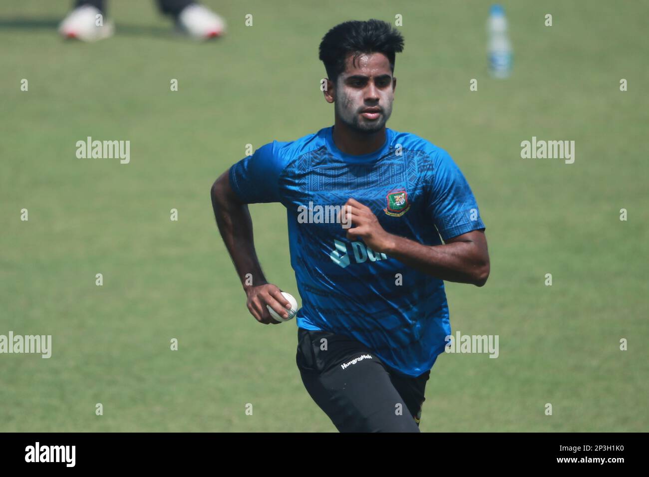 Mahmudul Hasan Raza during the Bangladesh One Day International Cricket ...