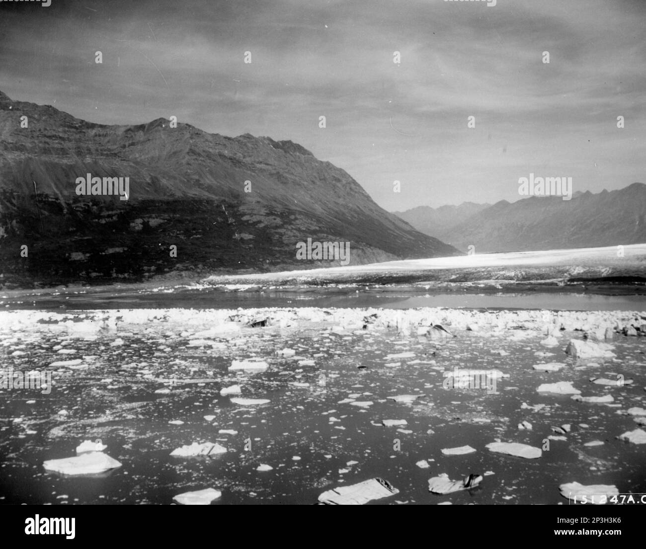 Alaska - Lake George, Aerial Photograph Stock Photo - Alamy