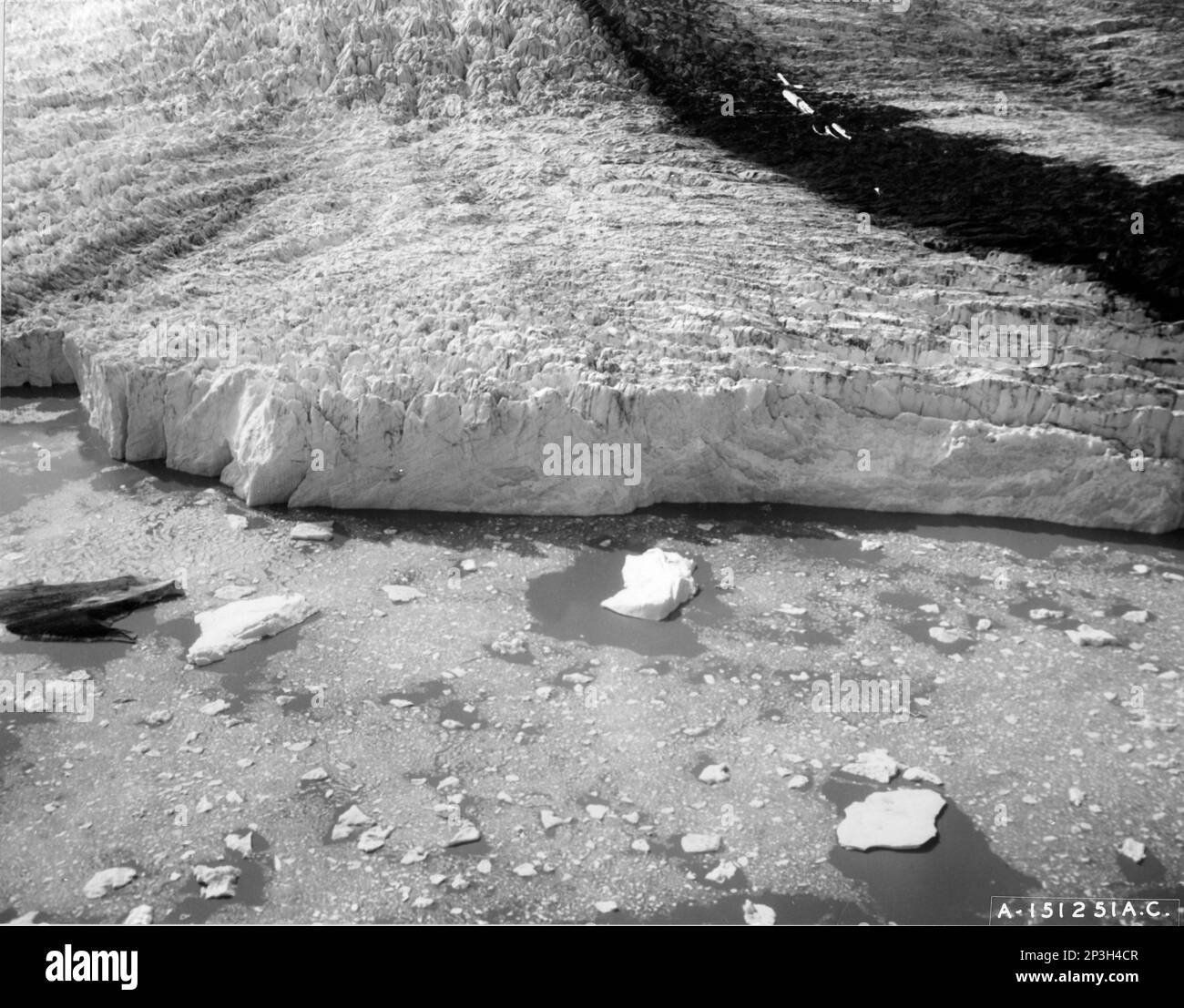 Alaska - Lake George, Aerial Photograph Stock Photo - Alamy