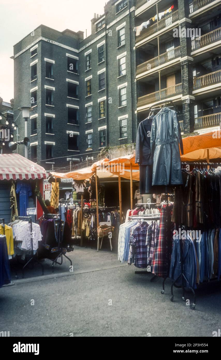 1976 archive image of Soho market in Newport Court behind Sandringham ...