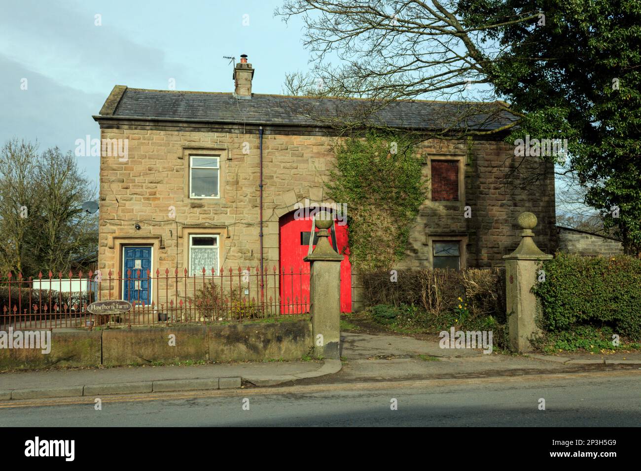 Hawthorn Farm. Barrow, Lancashire Stock Photo - Alamy