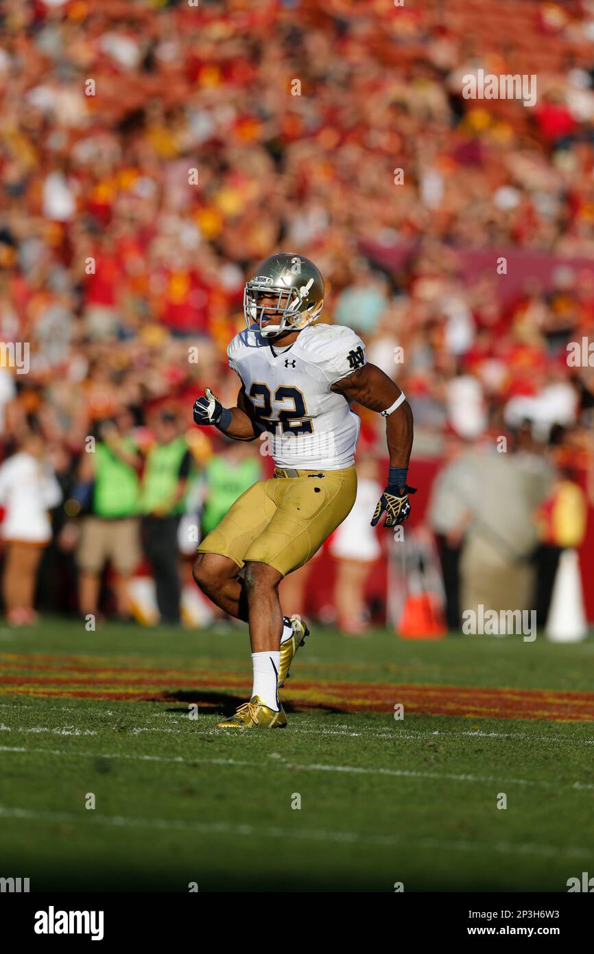 November 29, 2014: Notre Dame Fighting Irish safety Elijah Shumate (22 ...