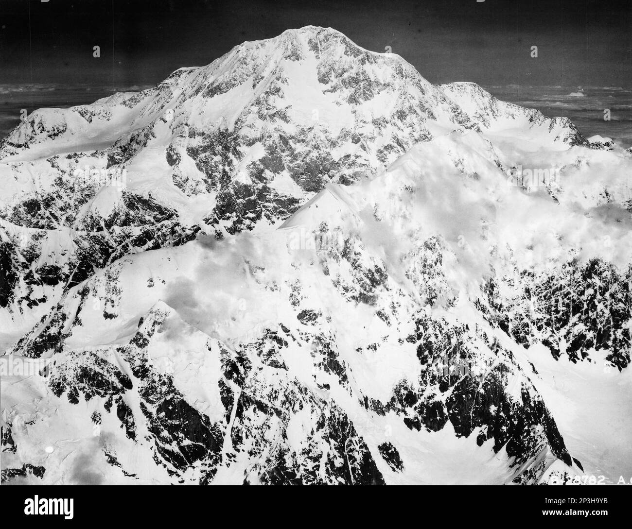 Alaska - Mt.McKinley, Aerial Photograph Stock Photo - Alamy