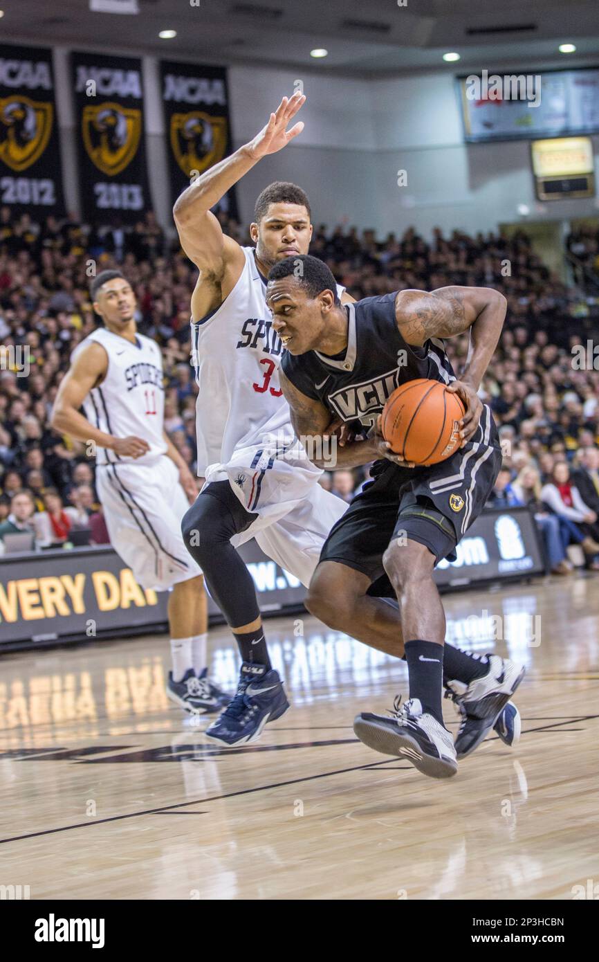 January 31, 2015: #21 Treveon Graham during the Virginia Commonwealth ...