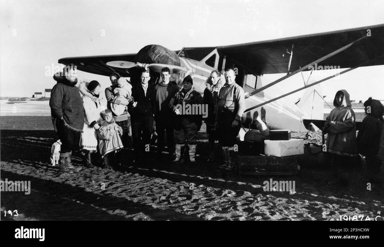 Alaska - Point Barrow, Aerial Photograph Stock Photo - Alamy
