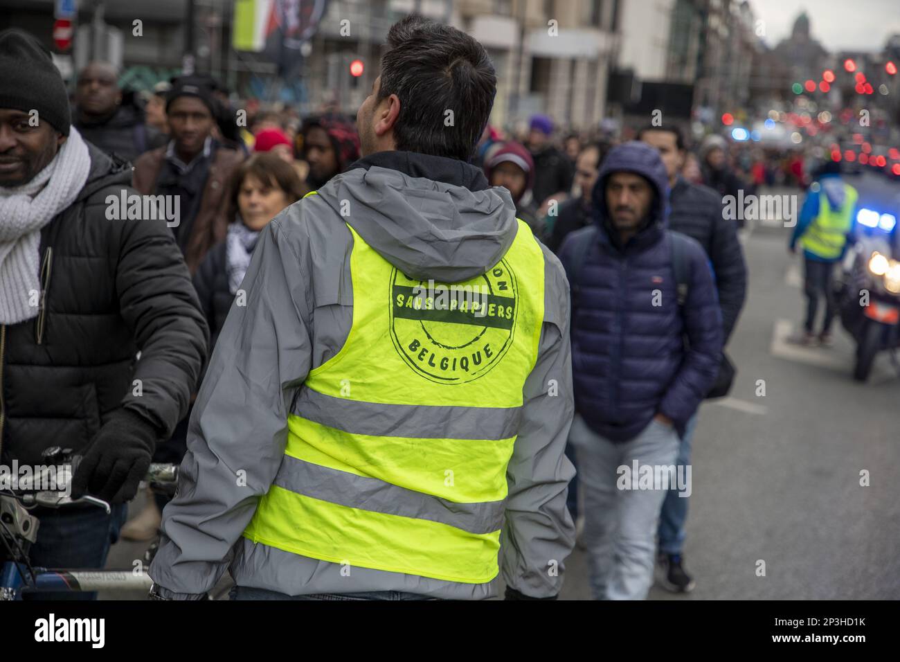 Illustration picture shows a demonstration organized by the ...