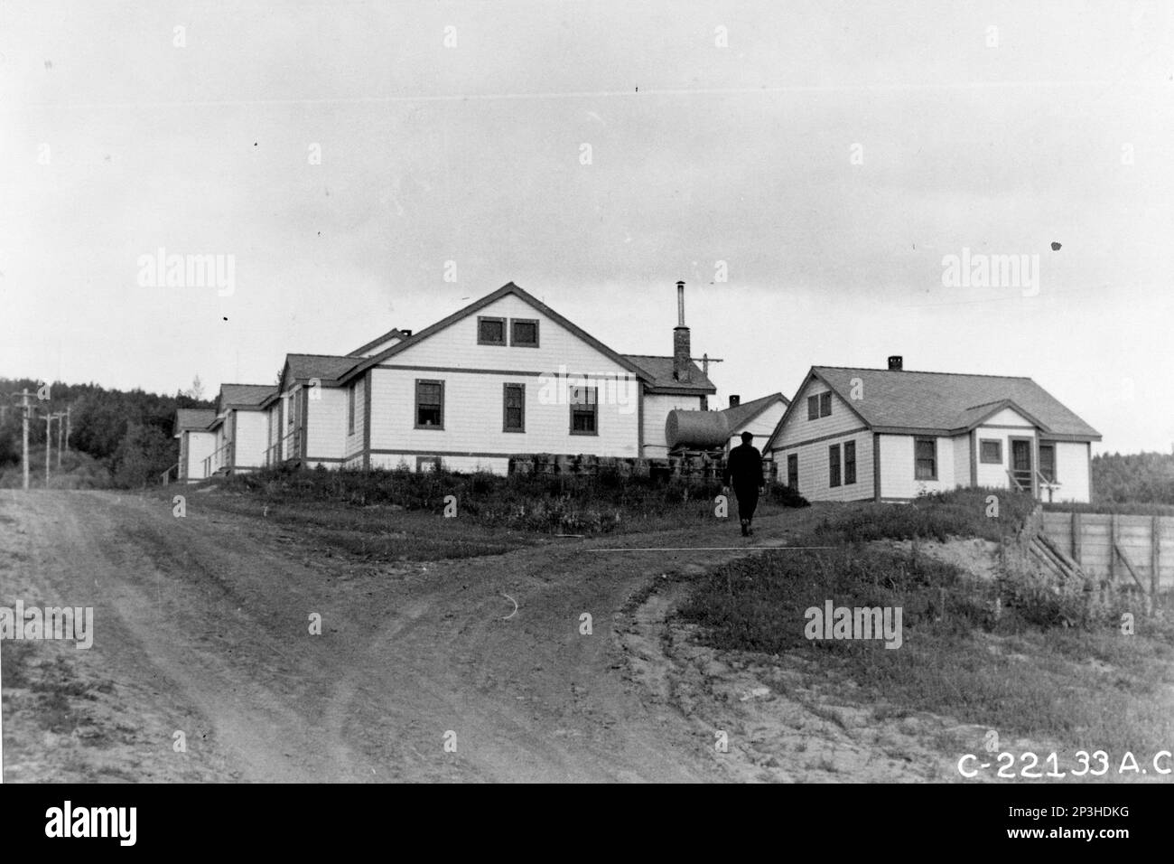 Alaska - Ruby, Aerial Photograph Stock Photo - Alamy