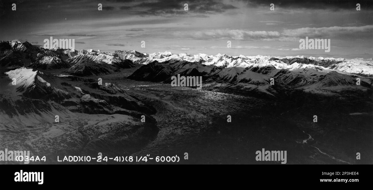 Alaska - Skagway through Kodiak Island, Aerial Photograph Stock Photo ...