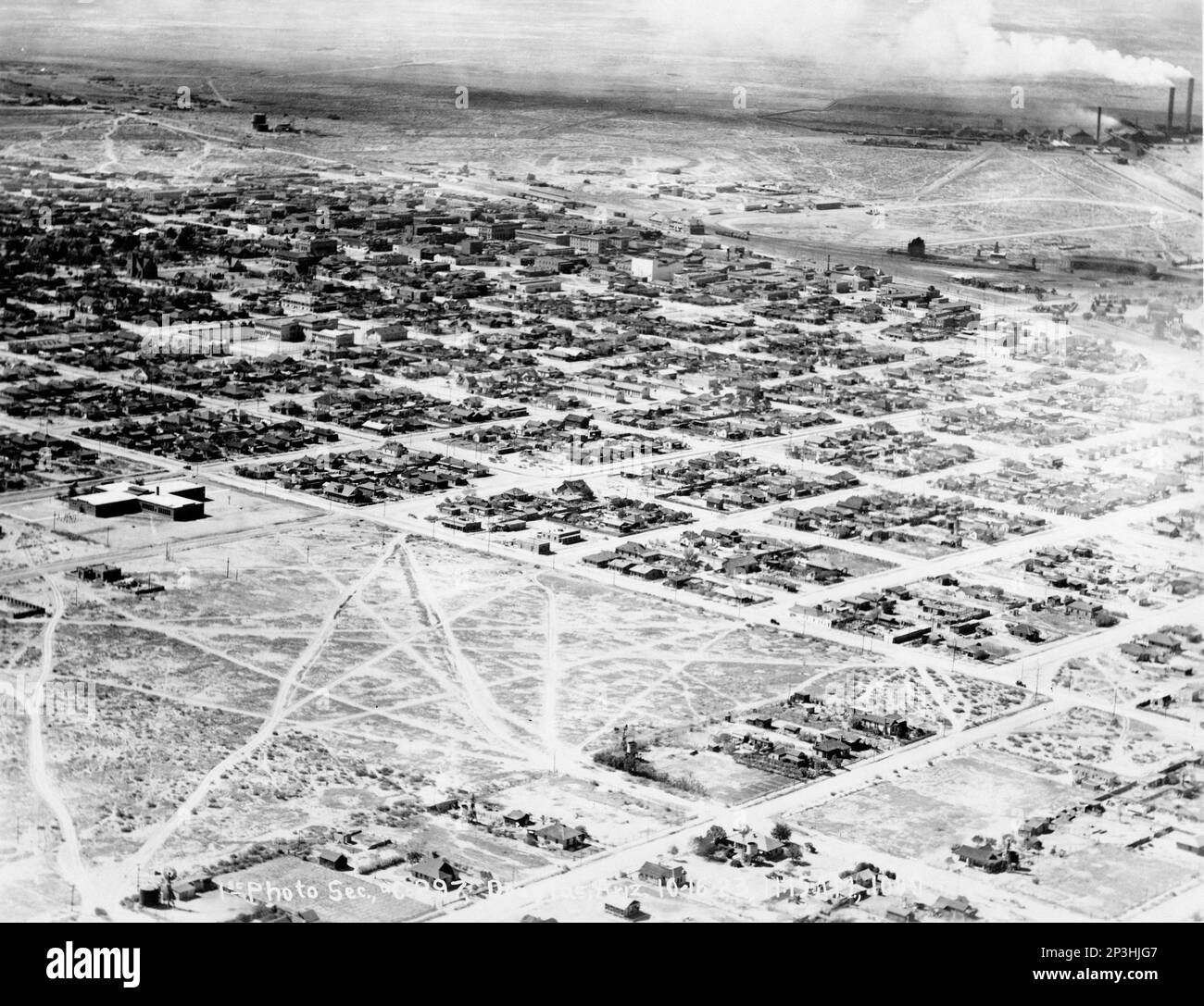 Arizona - Douglas, Aerial Photograph Stock Photo - Alamy