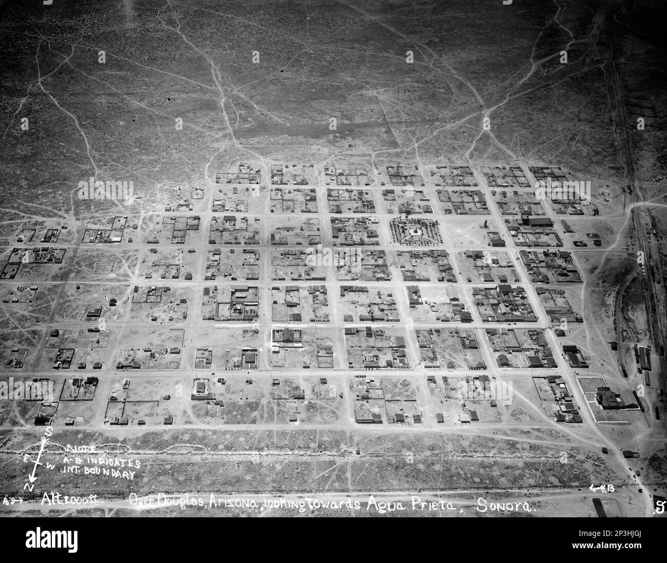 Douglas arizona Black and White Stock Photos & Images - Alamy