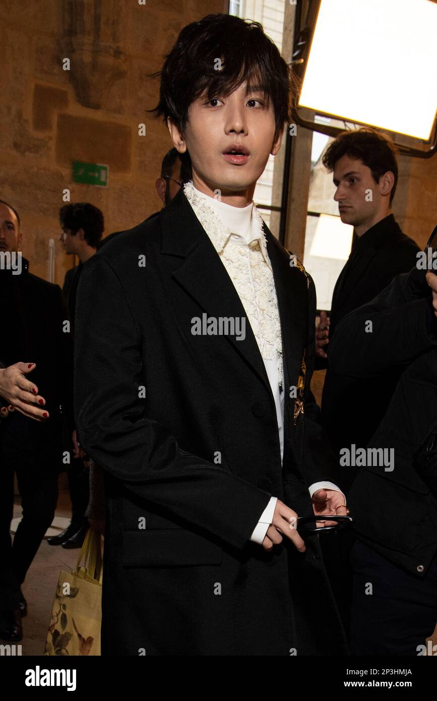 Cheng Yi attends the Lanvin Fall/Winter 2023-2024 ready-to-wear ...