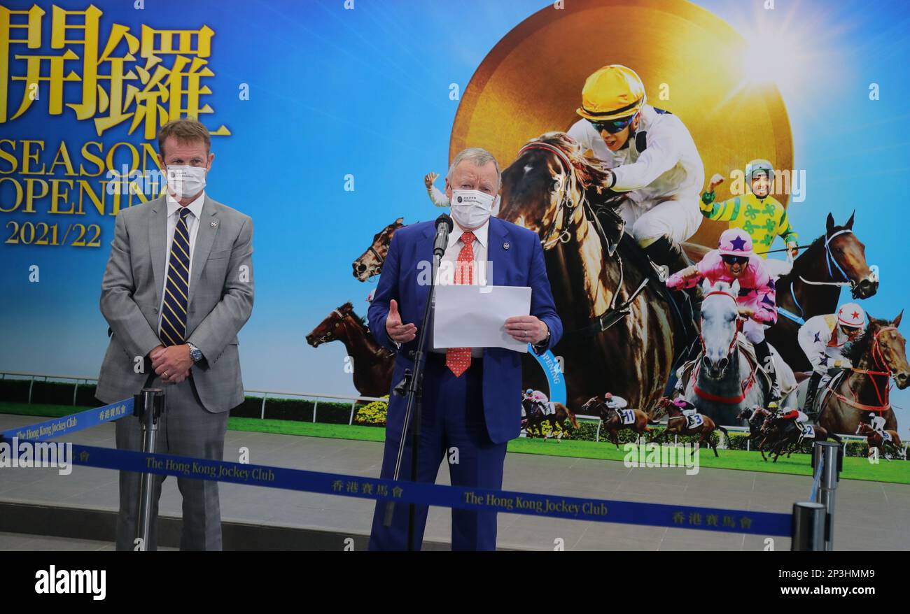 Hong Kong Jockey Club (HKJC) Chief Executive Officer, Mr. Winfried ...