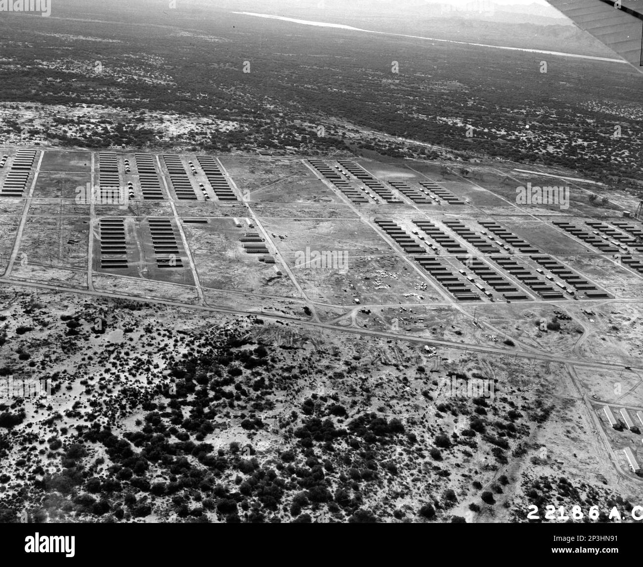 Arizona - Parker, Aerial Photograph Stock Photo - Alamy
