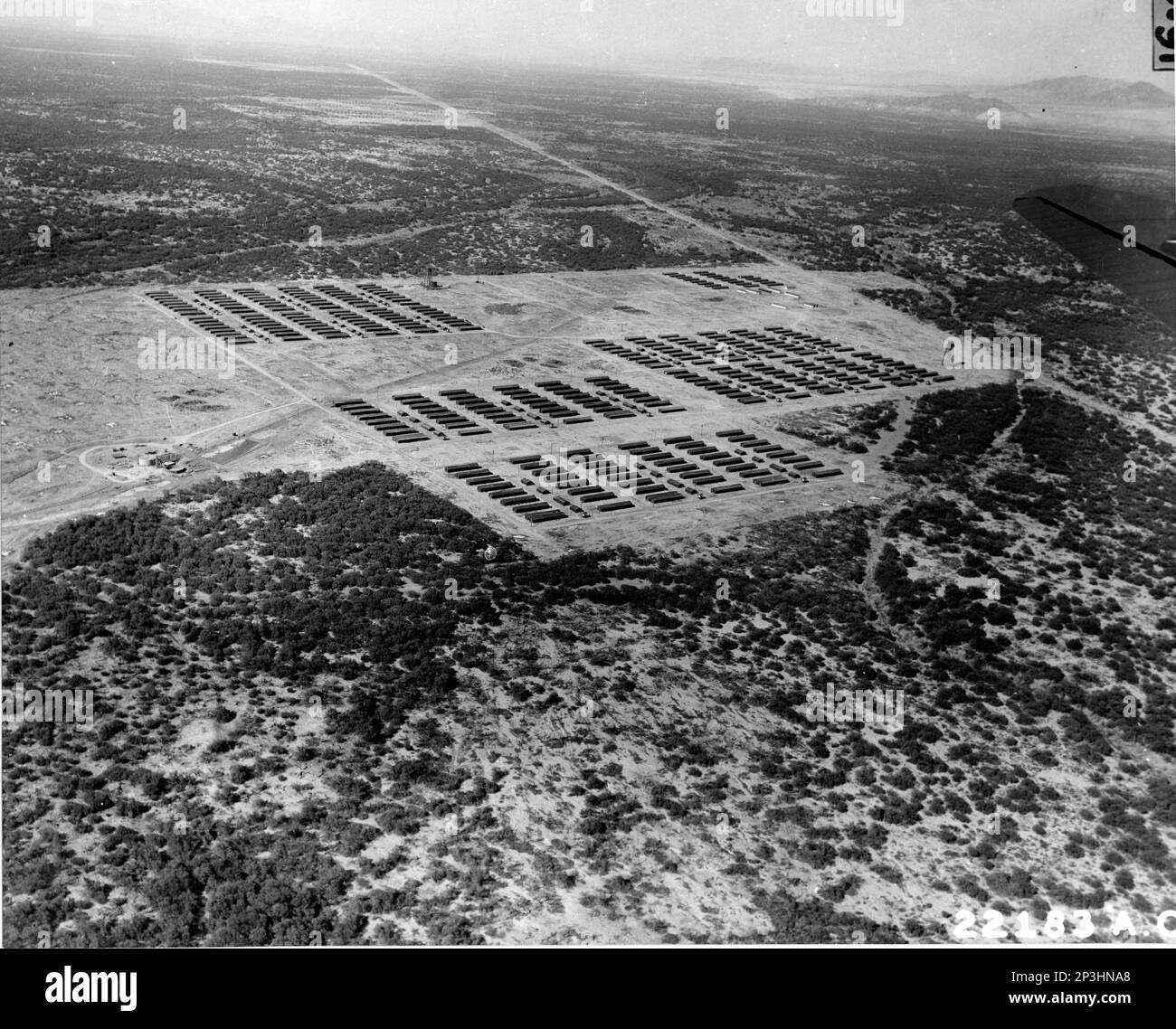 Arizona - Parker, Aerial Photograph Stock Photo - Alamy