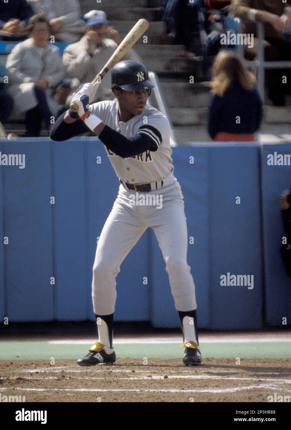 New York Yankees Willie Randolph (30) during a game from his 19790 ...
