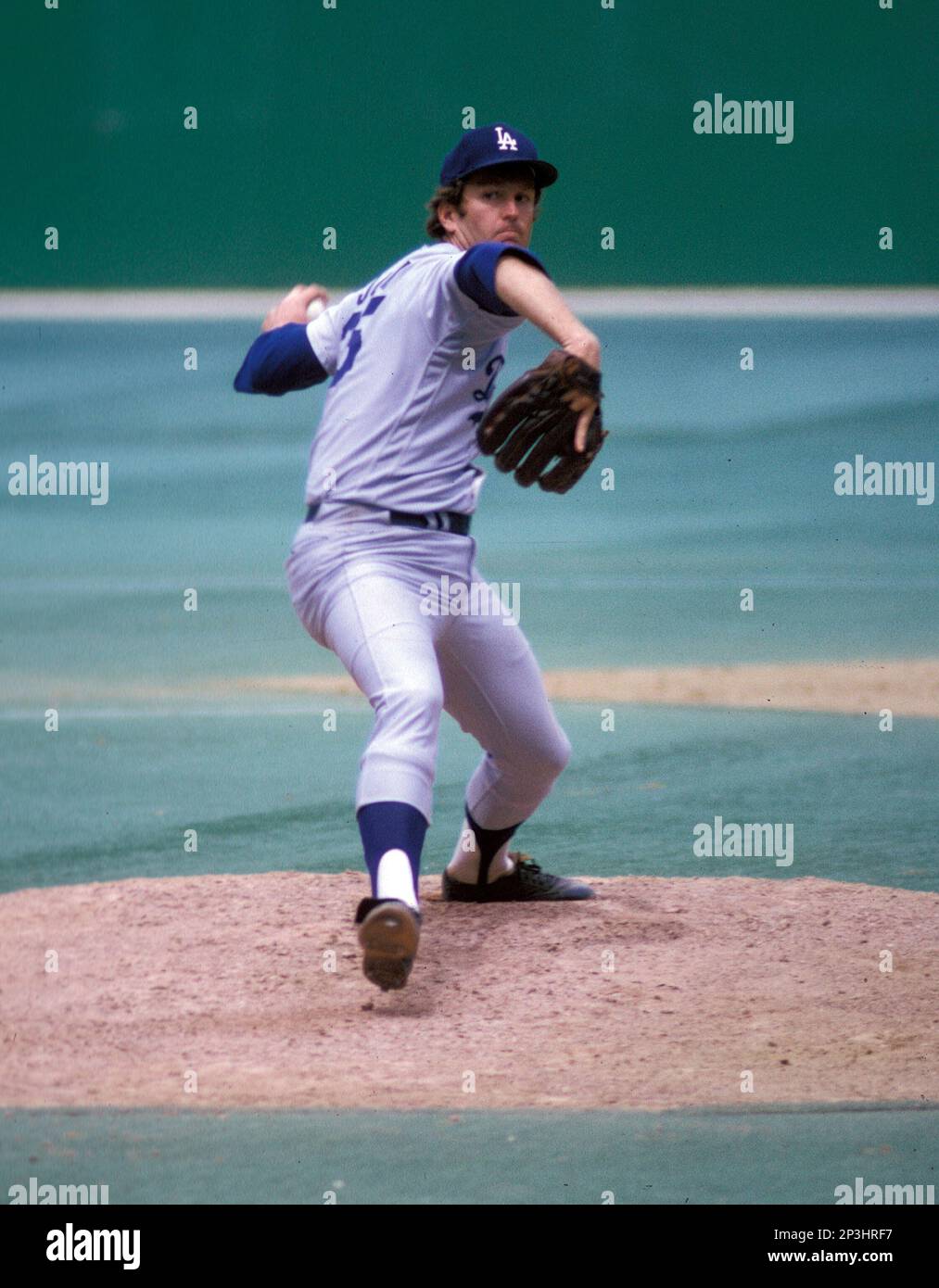 Los Angeles Dodgers Tommy John(25) in action during a game from his ...