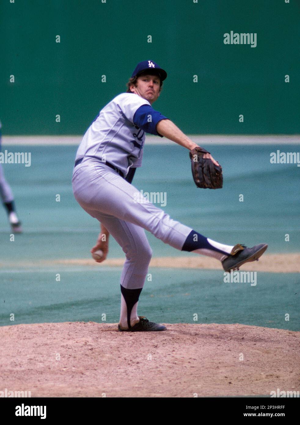 Los Angeles Dodgers Tommy John(25) in action during a game from his ...