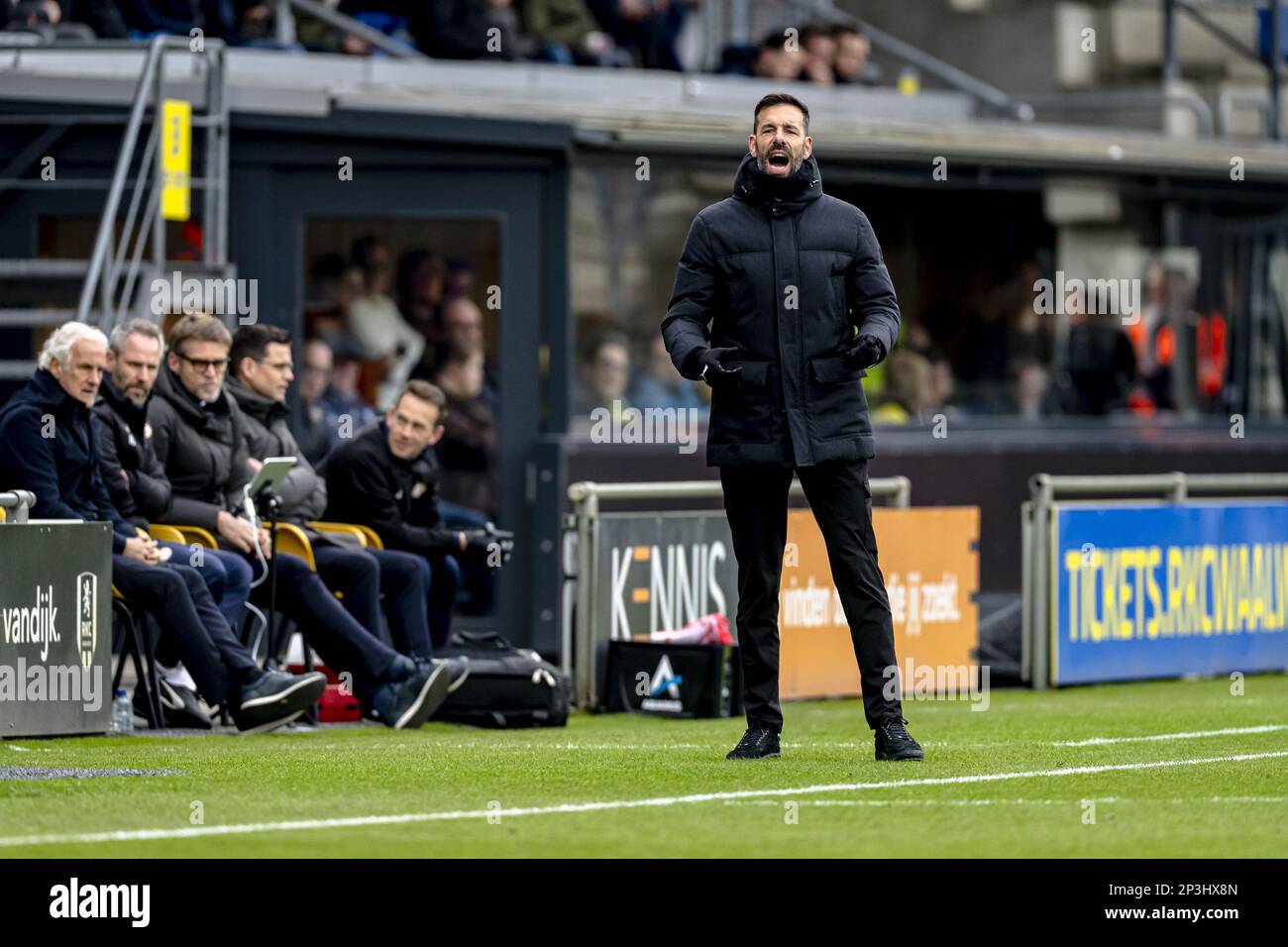 WAALWIJK , Netherlands, 05-03-2023, football, Mandemakers Stadium ...