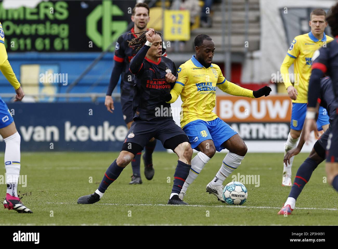 WAALWIJK - 05-03-2023, Mandemakers stadion. Dutch football, eredivisie ...