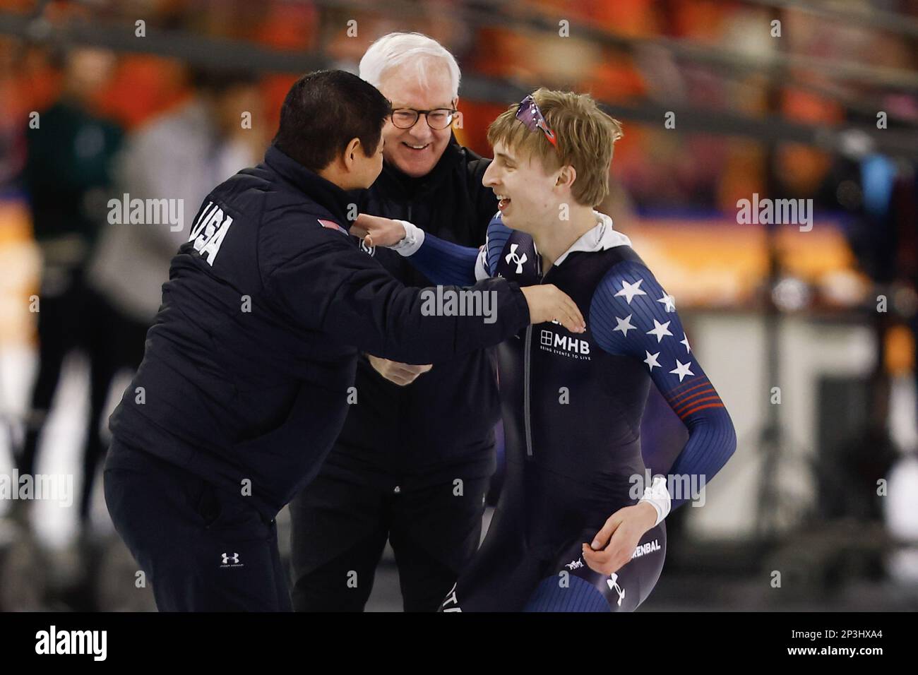 HEERENVEEN, Thialf Ice Stadium, 05-03-2023 , season 2022 / 2023 , World ...