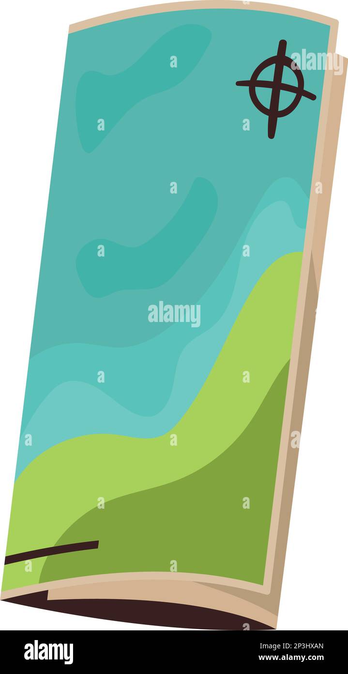 paper map guide Stock Vector Image & Art - Alamy