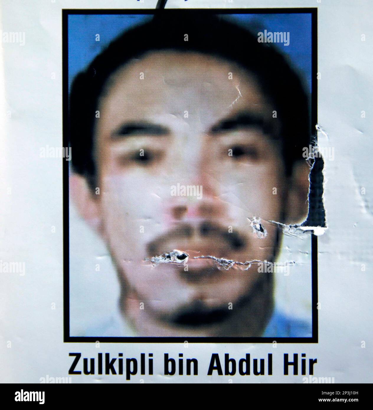 This undated file photo from a Philippine National Police wanted poster ...