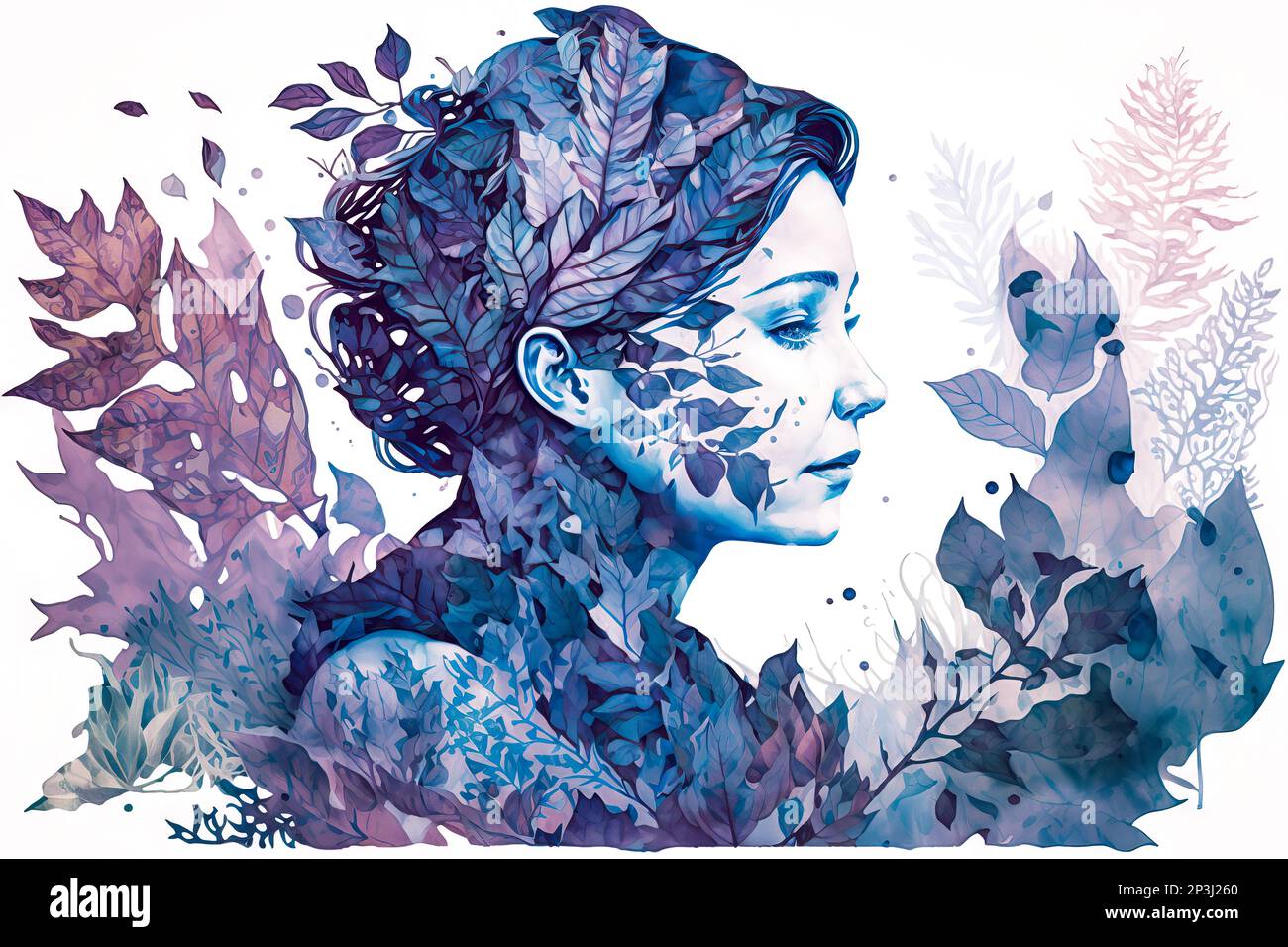 Serene foliage Cut Out Stock Images & Pictures - Alamy