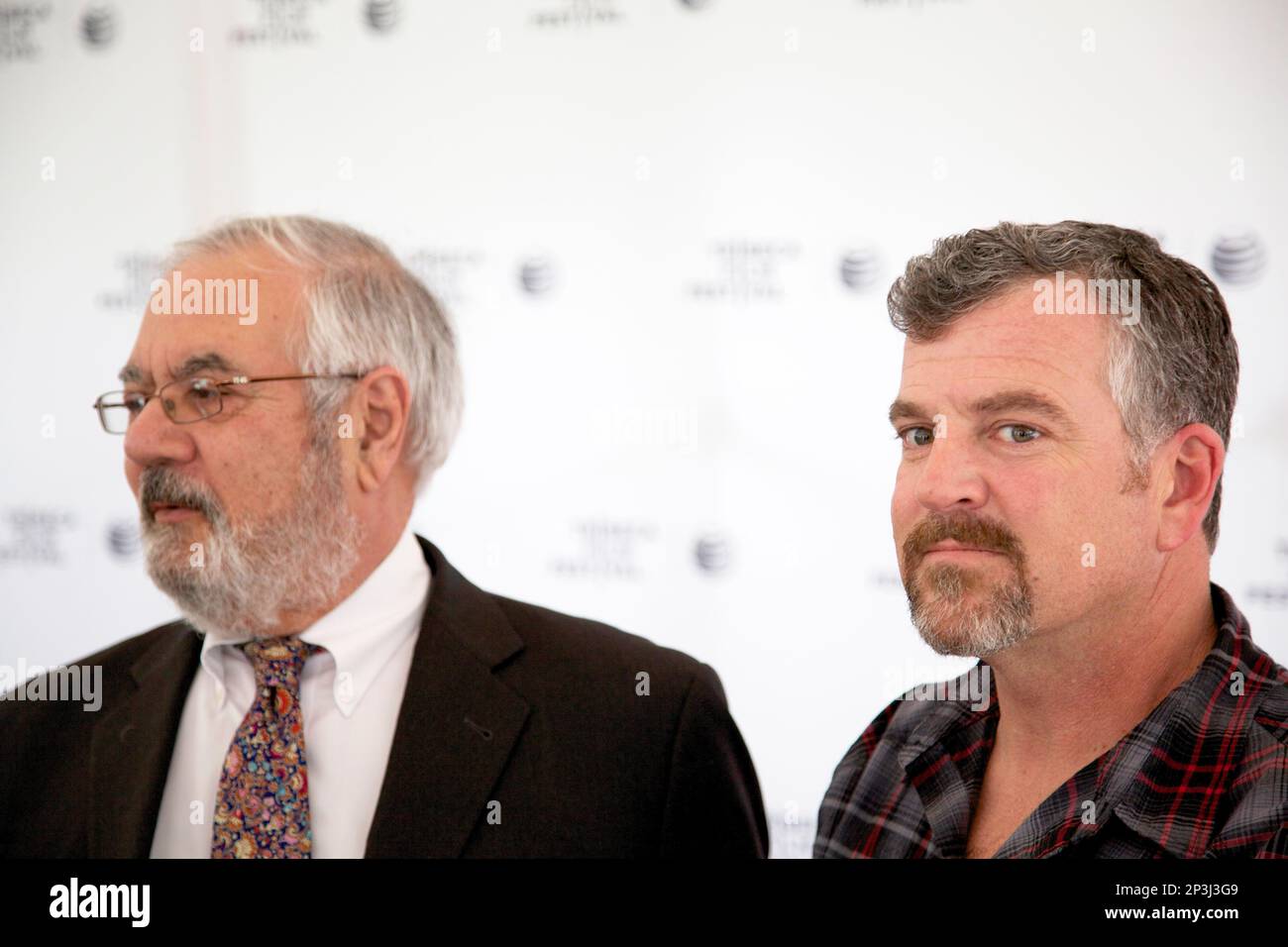 UNITED STATES - APRIL 27: Former Rep. Barney Frank, D-Mass., left, and ...