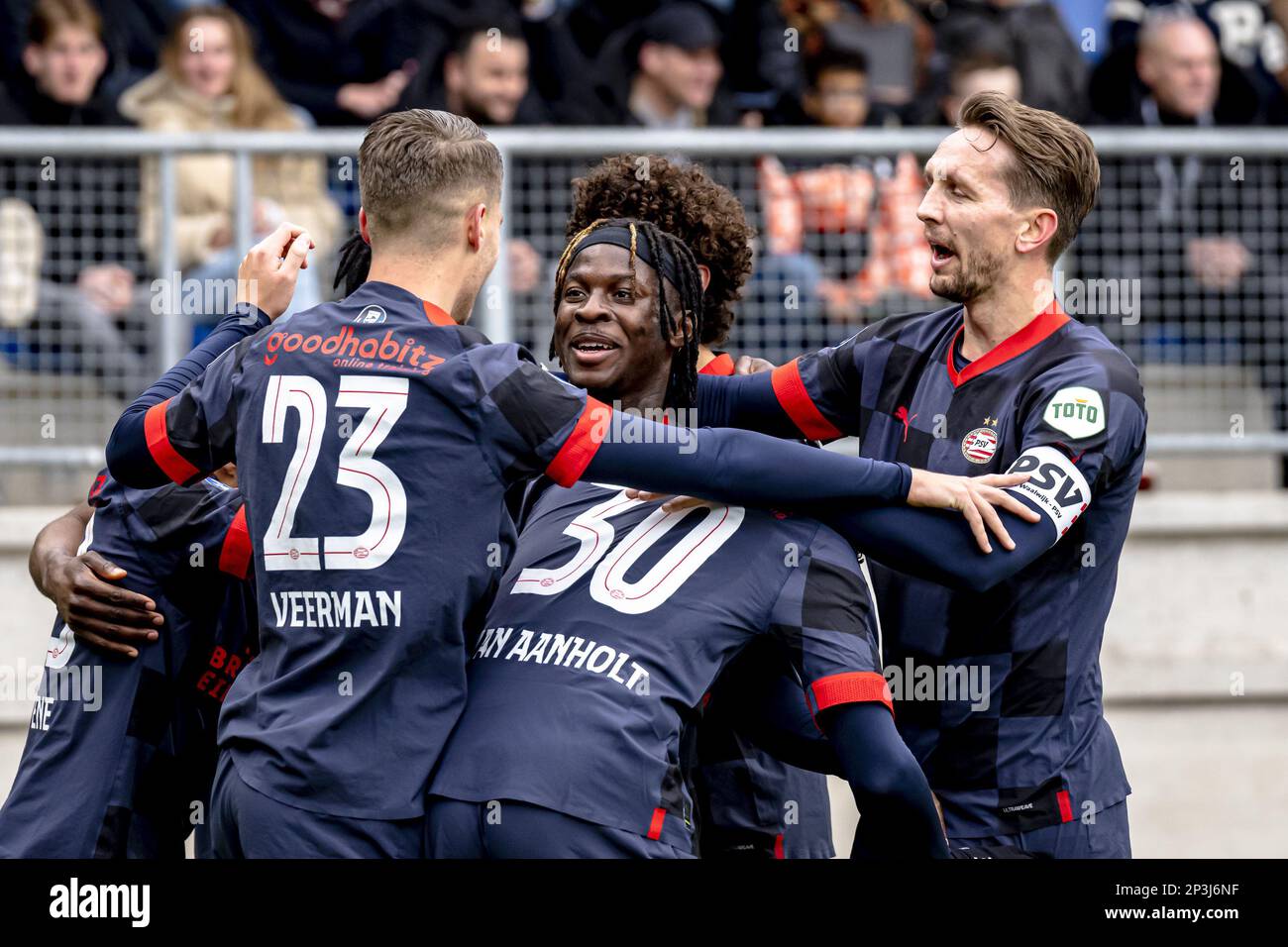 WAALWIJK , Netherlands, 05-03-2023, football, Mandemakers Stadium, Dutch eredivisie, season 2022 ...