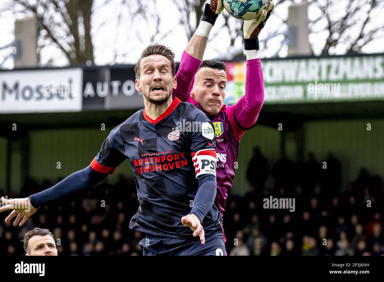 WAALWIJK , Netherlands, 05-03-2023, football, Mandemakers Stadium ...