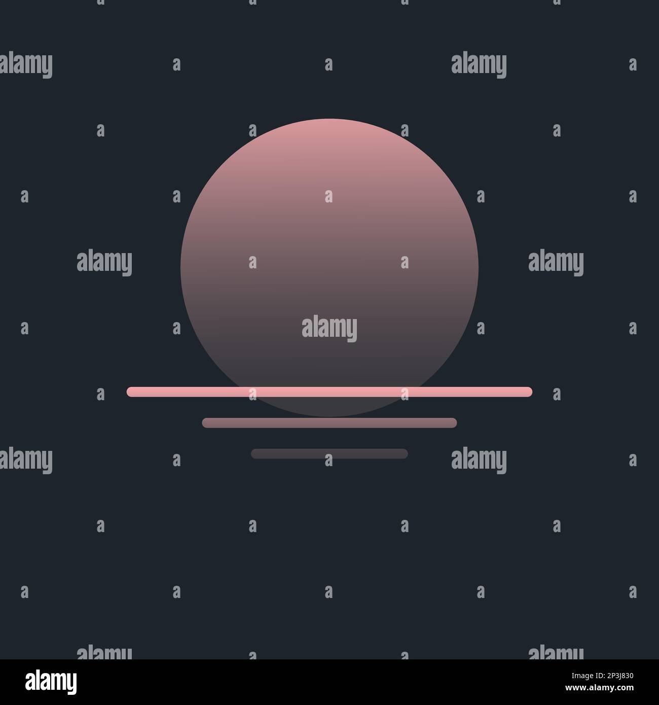 Gentle dawn Stock Vector Images - Alamy