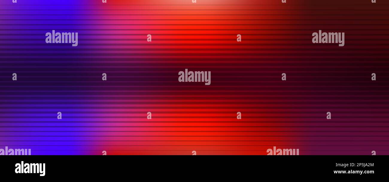 Abstract wide striped lined horizontal glowing background. Scan screen ...
