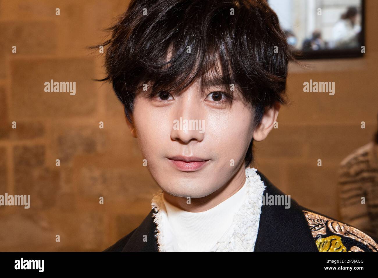 Cheng Yi attends the Lanvin Fall/Winter 2023-2024 ready-to-wear ...