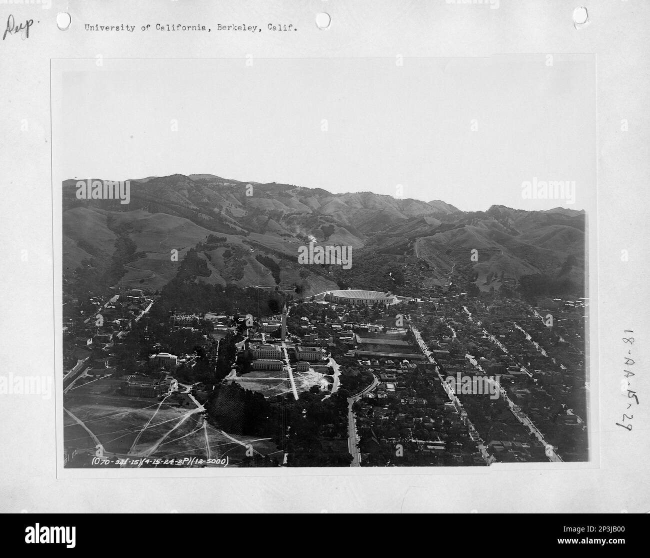 California - Berkeley, Aerial Photograph Stock Photo - Alamy
